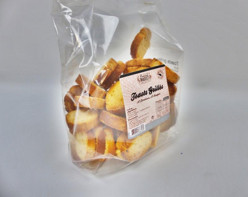 Mini Toasts Grillés - Epicerie Fine | colisgourmands.com