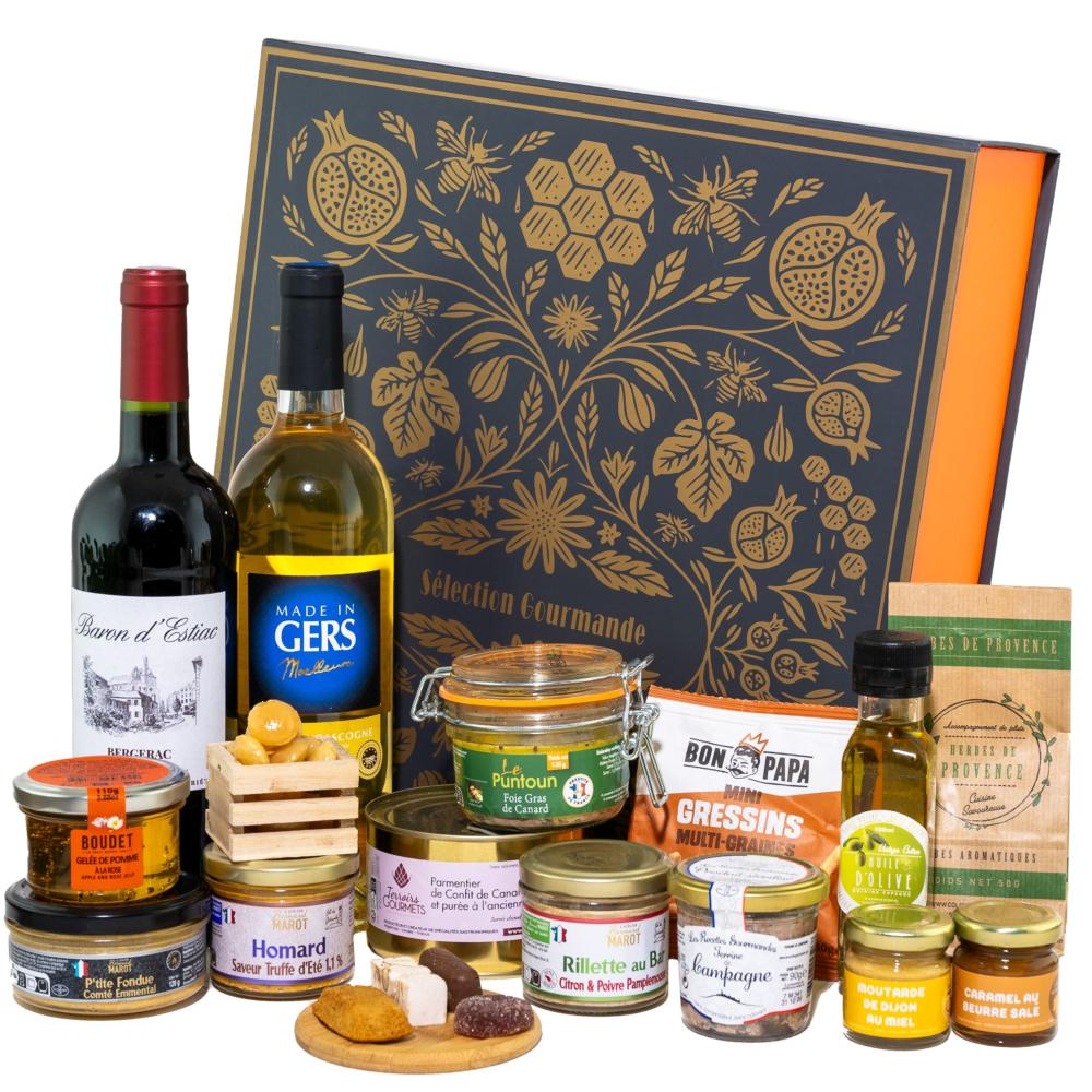 Panier Garni - Coffret Marjolaine- CG1911| colisgourmands.com