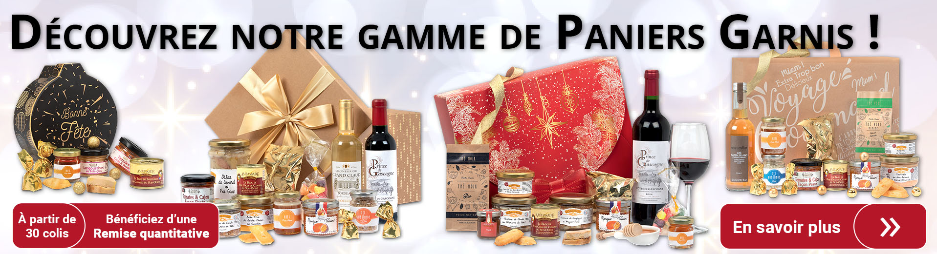 Panier Garni Noël - Entreprise & collectivités - Paniers gourmands ...