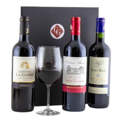 Coffret Vin - Coffret Grand Vin de Bordeaux - V115 | colisgourmands.com
